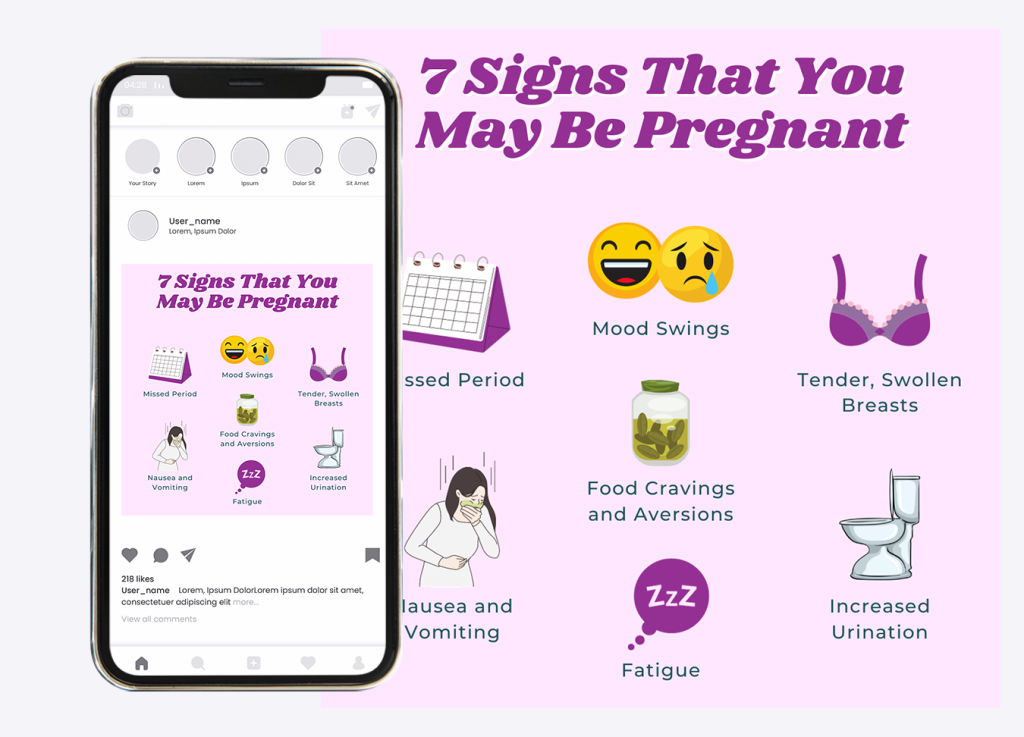 7 Signs That You May Be Pregnant (Client) | 7212 | Choose Life Express