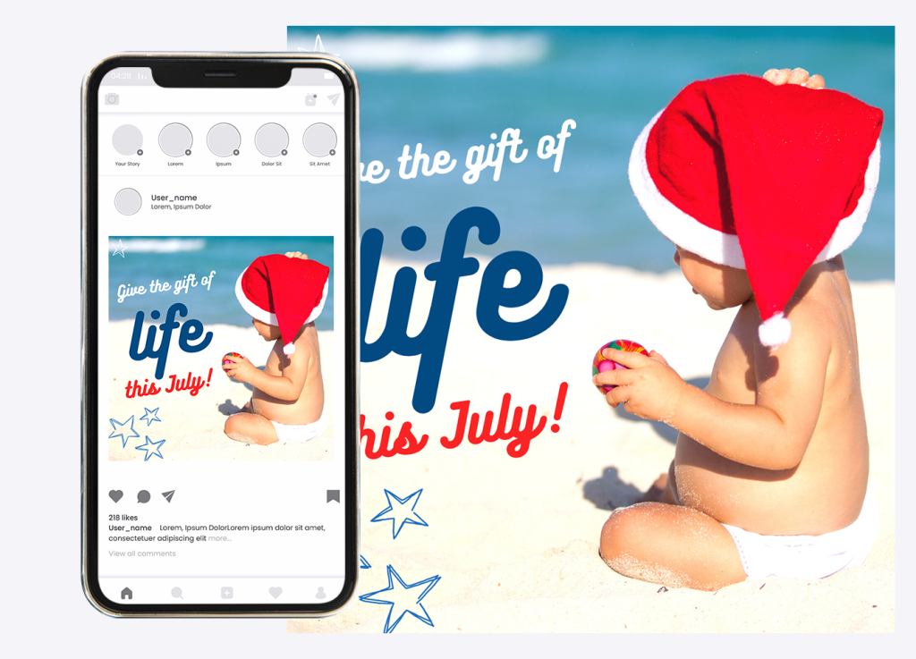 Christmas in July (Donor) | 8324 | Choose Life Express