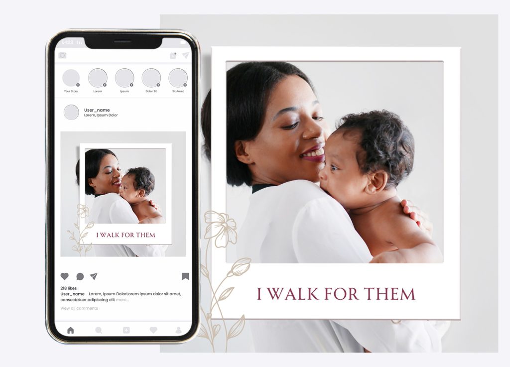 I Walk for Her | Walk for Life Package | 120010 | Choose Life Express